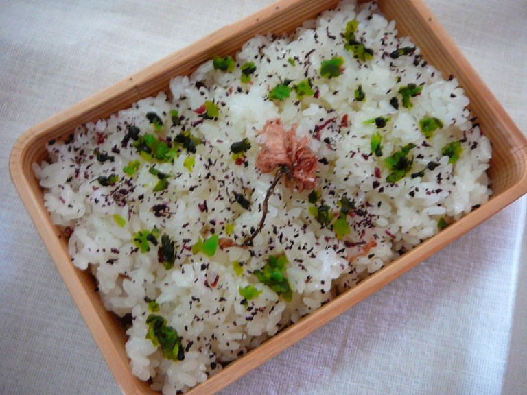Today’s Lunch Box/Bento (’11/24): Sakura Bento! | SHIZUOKA GOURMET